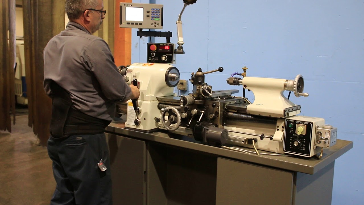 11'' Swing 18'' Centers MSC - Vectrax CTL-618EVS PRECISION ENGINE LATHE ...