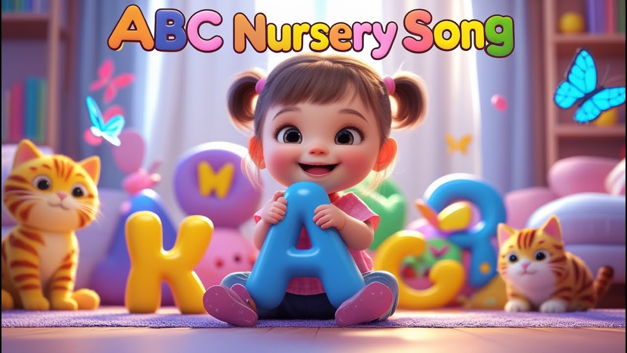 ABC Nursery Rhymes | Fun Alphabet Song for Kids | A to Z Learning ...