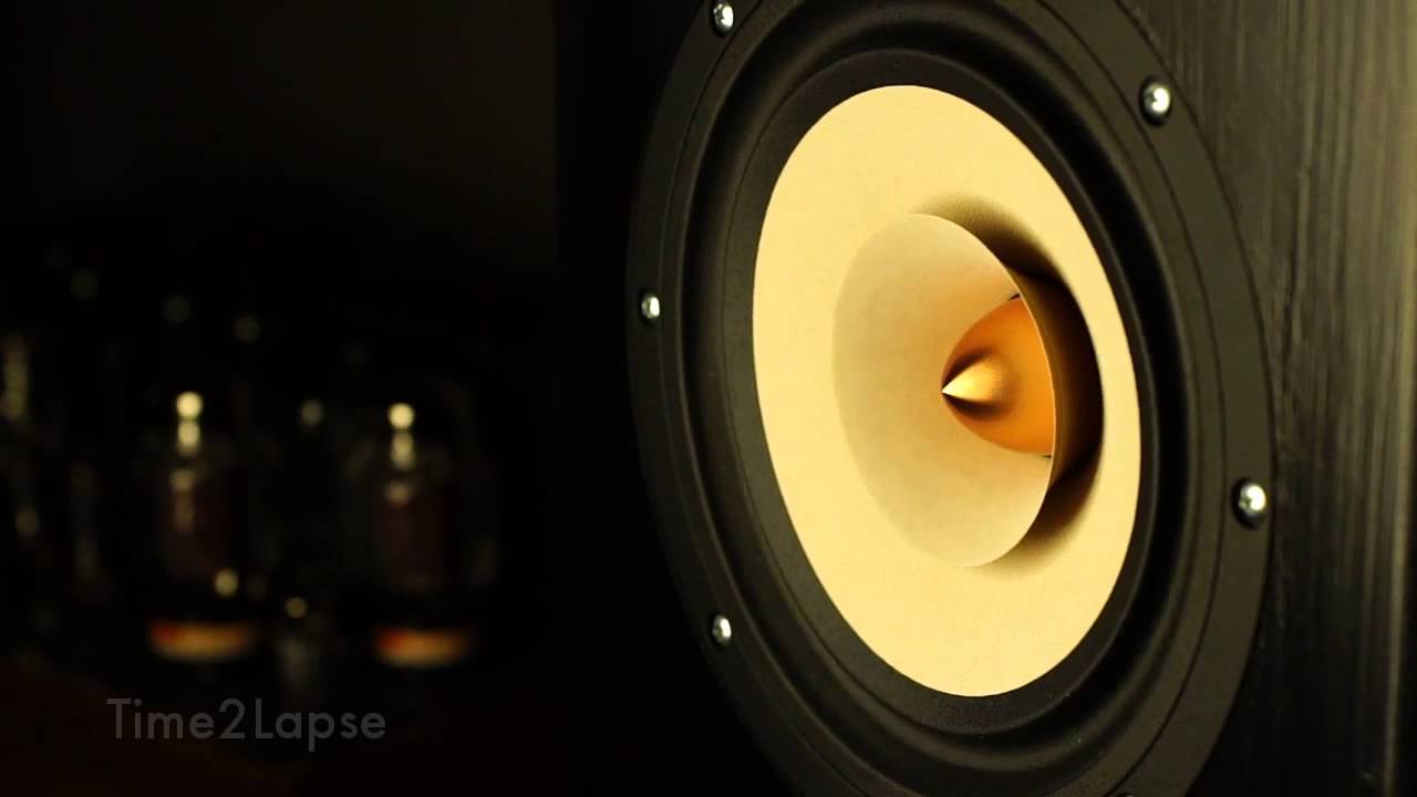 HiFi Speaker Movement in Slow Motion - YouTube