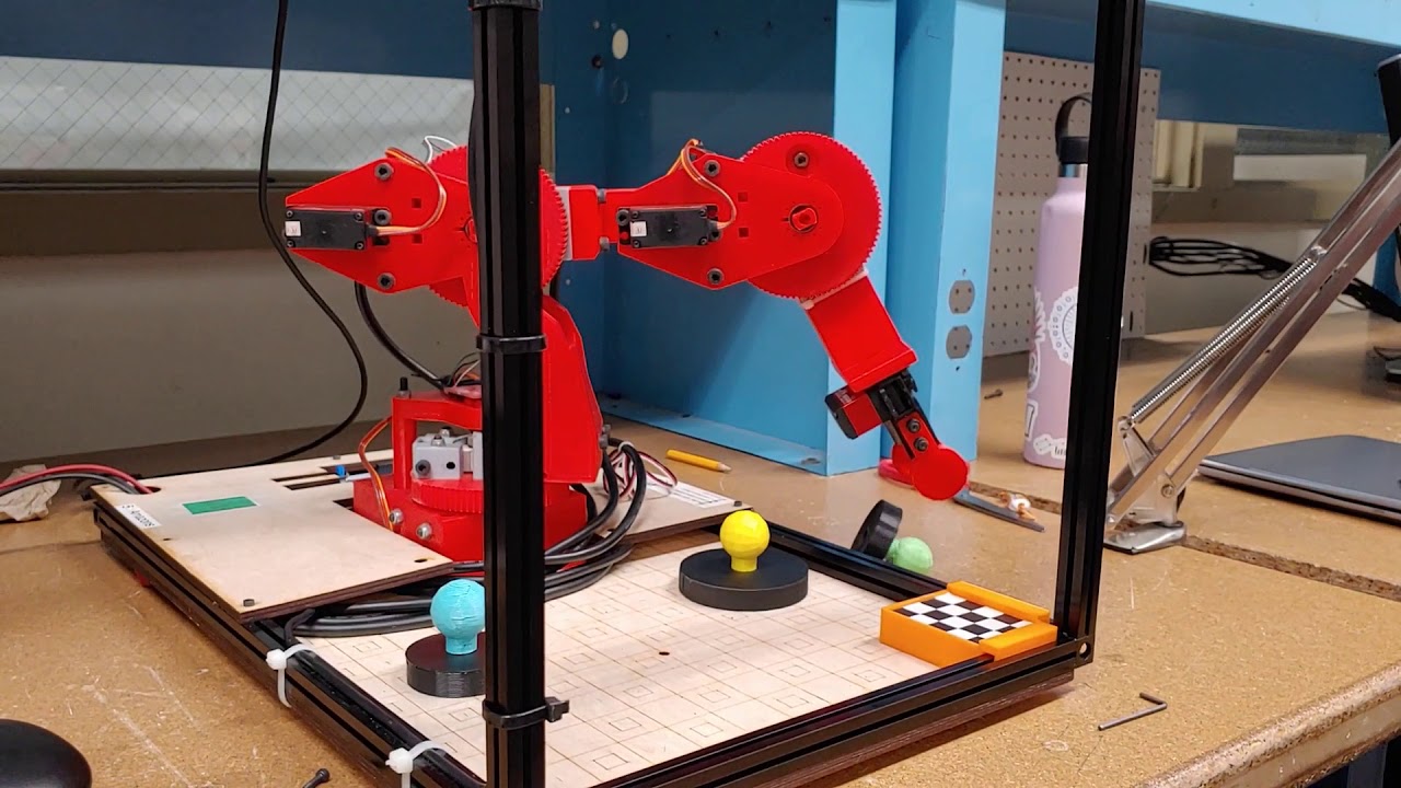 Autonomous Sorting Serial Manipulator - YouTube