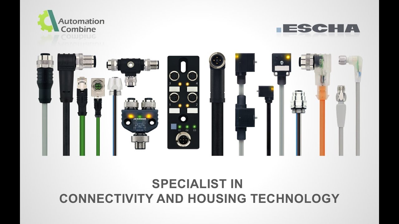 ESCHA : Specialist in connectivity & housing technology - YouTube