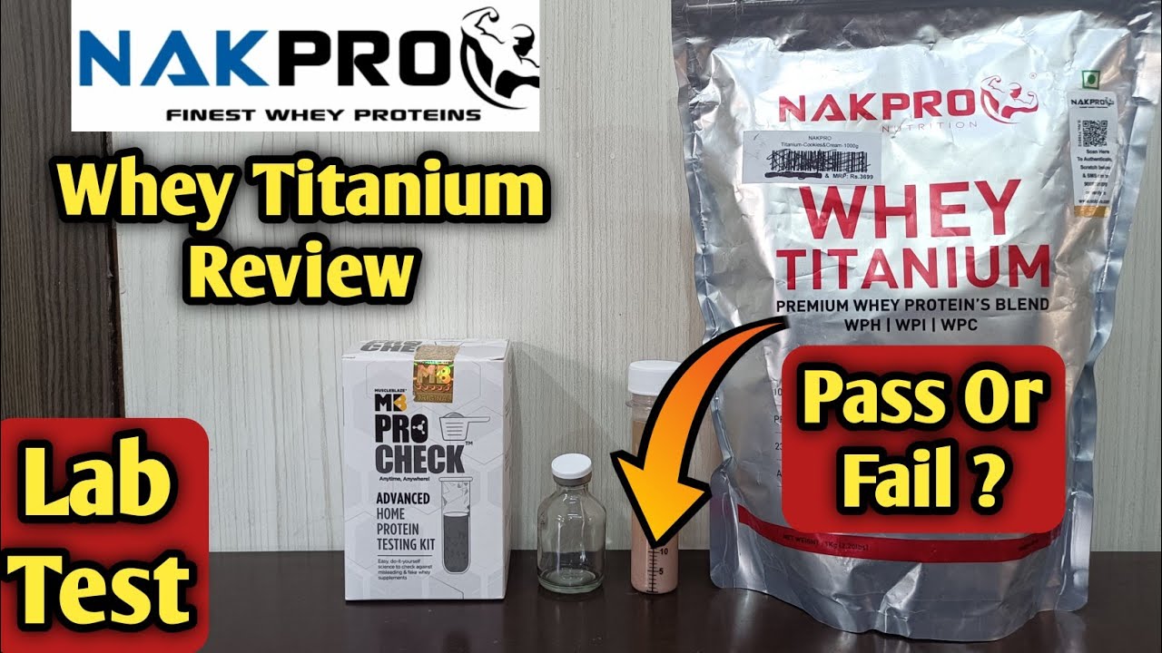 Nakpro Whey Titanium Review l Nakpro Whey Protein Review l Nakpro Whey ...