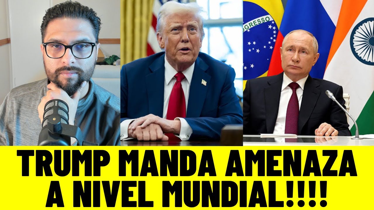 DONALD TRUMP MANDA AMENEZA A NIVEL MUNDIAL - YouTube