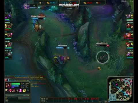 1 HP Lux outplays Jax & Zilean