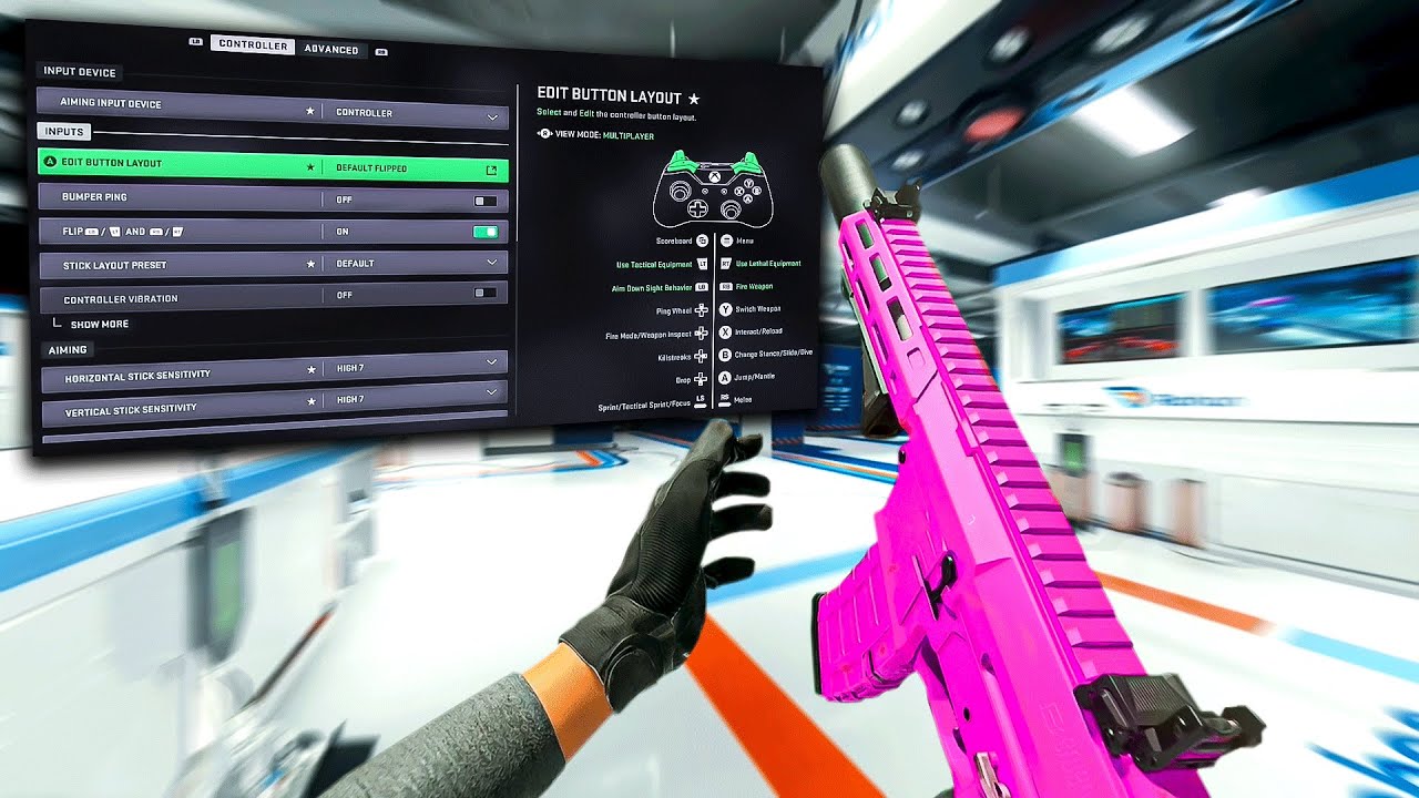 Best MW2 Controller Settings For Movement - YouTube