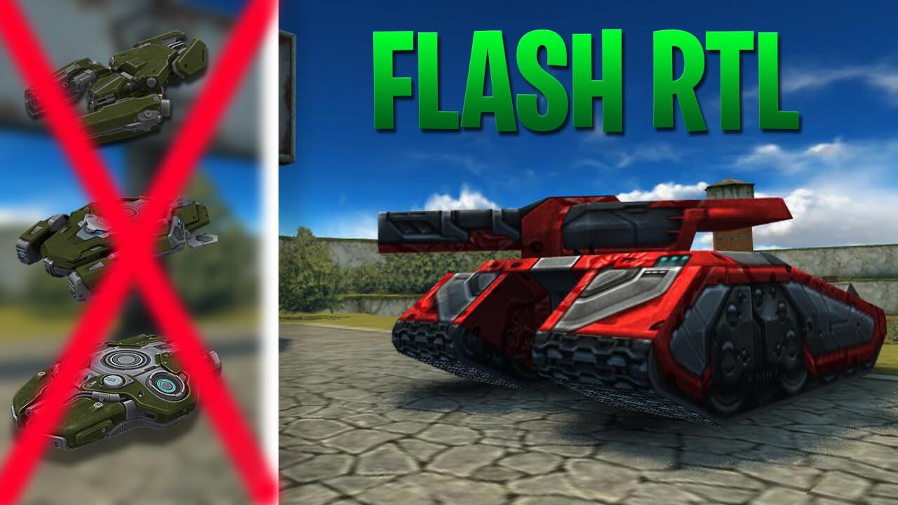 Tanki Online - RTL ON FLASH - NO HOVERING HULLS, HD SKINS. Older ...