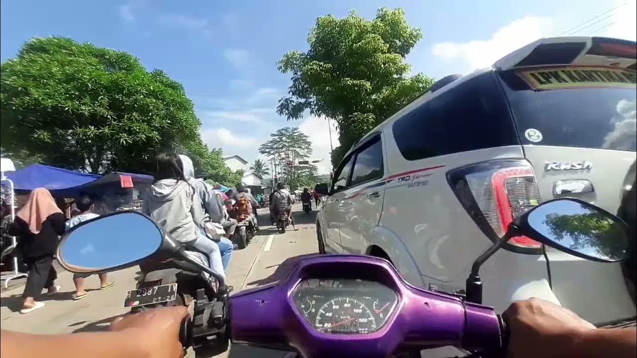 Ramai tiap Minggu pagi di Jalan Lingkar Selatan - Salatiga - YouTube
