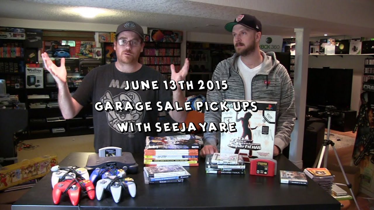 June 13th 2015 Garage Sale FInds - With SeeJayAre - YouTube