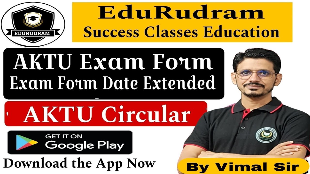 AKTU Exam Form 2024-25 Fifth & Seventh Semester || AKTU Exam Form Date ...