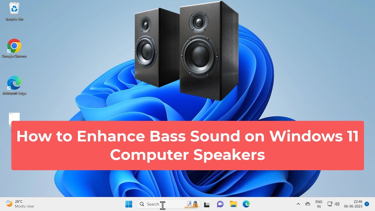 How to Enhance Bass Sound on Windows 11 Computer Speakers - YouTube