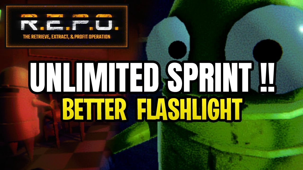 REPO: How to Get Unlimited Sprint and Better Flashlight (R.E.P.O Game ...