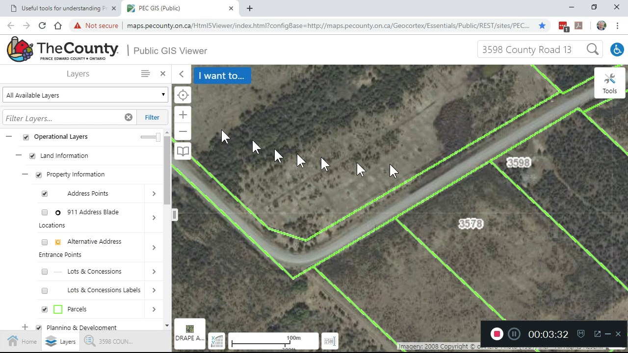 Using the County's GIS To Research Properties - YouTube
