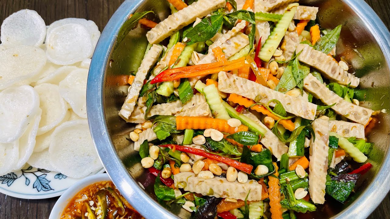 Cách làm GỎI CHẢ LỤA rau củ chua ngọt món khai tiệc quá xuất sắc ...