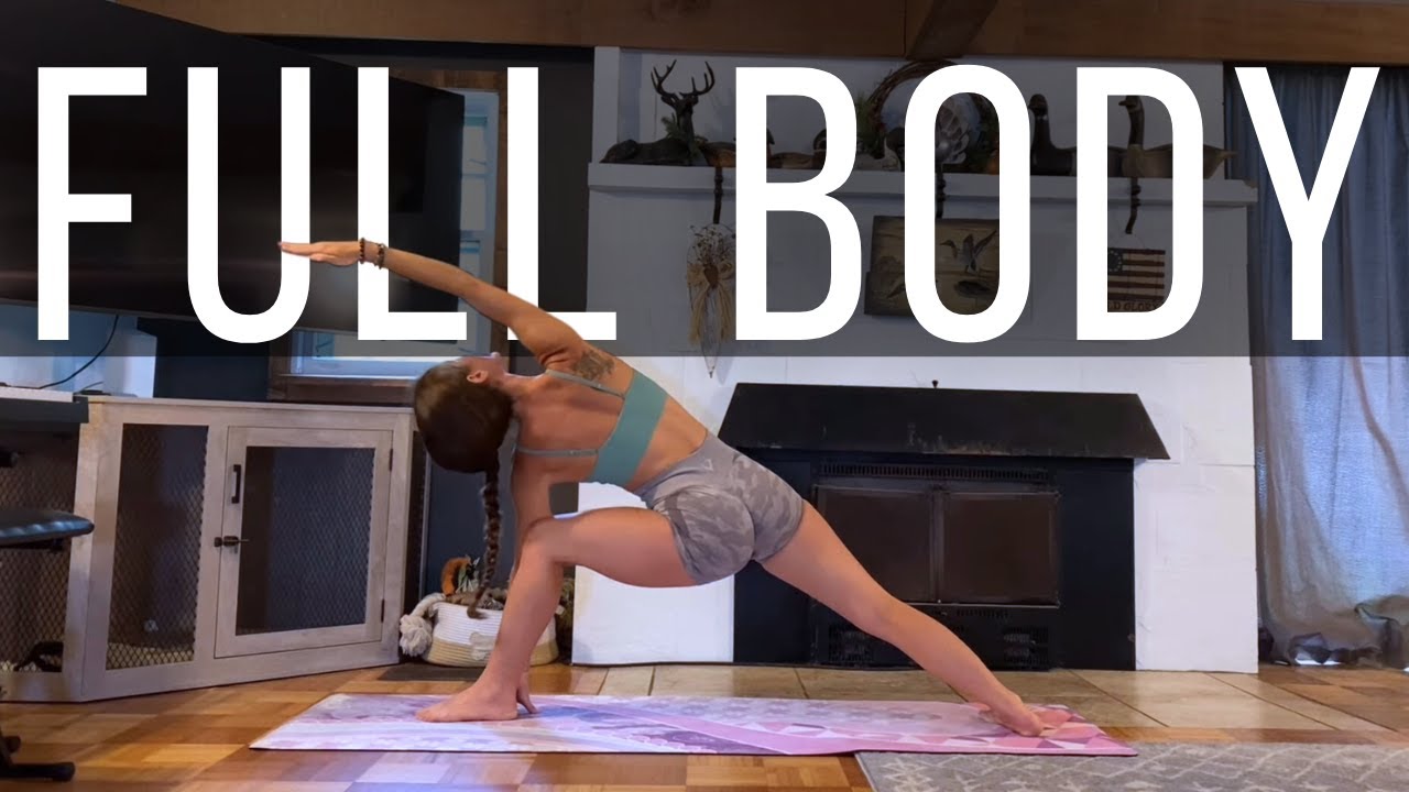 Full Body Slow Yoga Flow - YouTube
