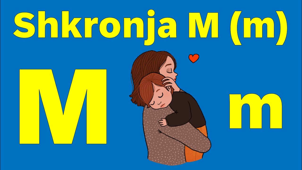 Shkronja M - Fjale qe fillojne me shkronjen M (m) | 3D Animation - YouTube