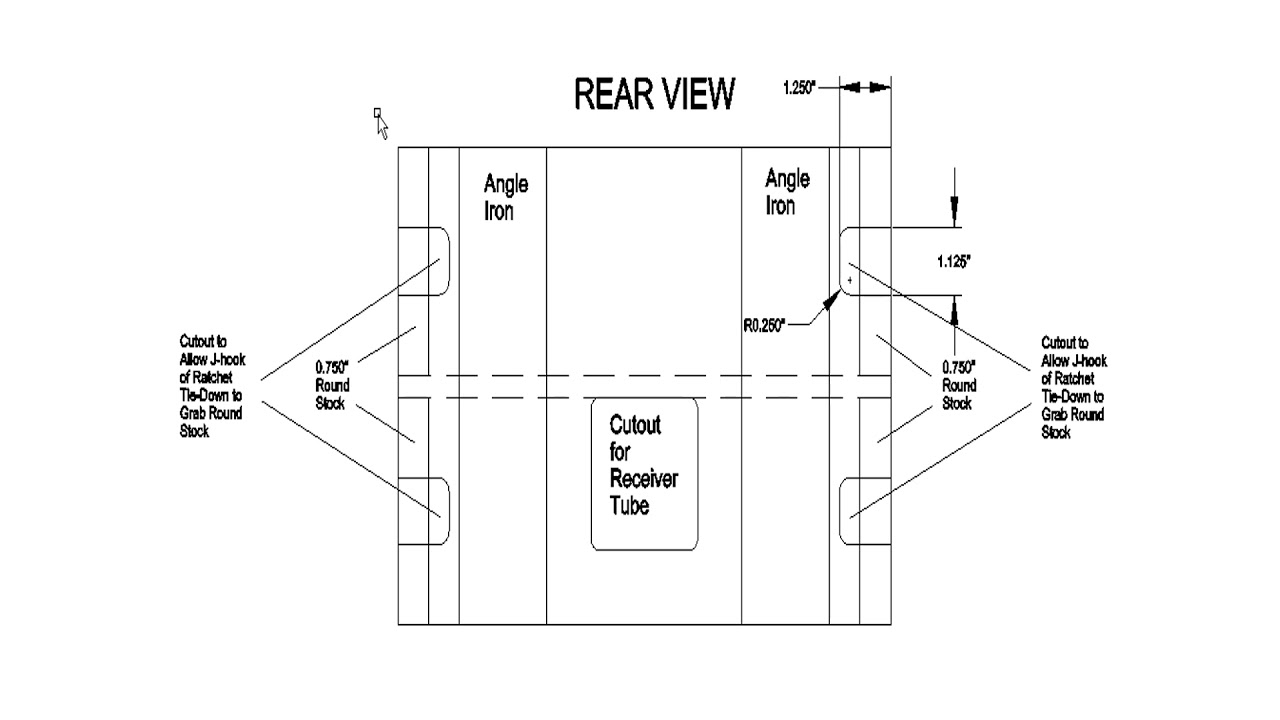 Winch Mount Design Idea for Pulling Stumps with a Harbor Freight 12000 ...