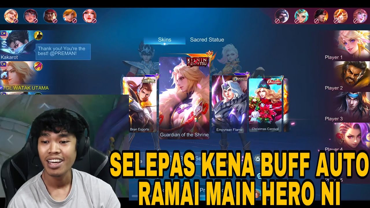 SELEPAS KENA BUFF HERO NI SEMAKIN RAMAI ORANG BEREBUT NAK MAIN ! - YouTube