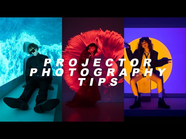 Projector Photoshoot Background Ideas