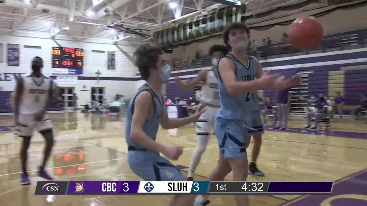 CBC vs SLUH Basketball Game - YouTube