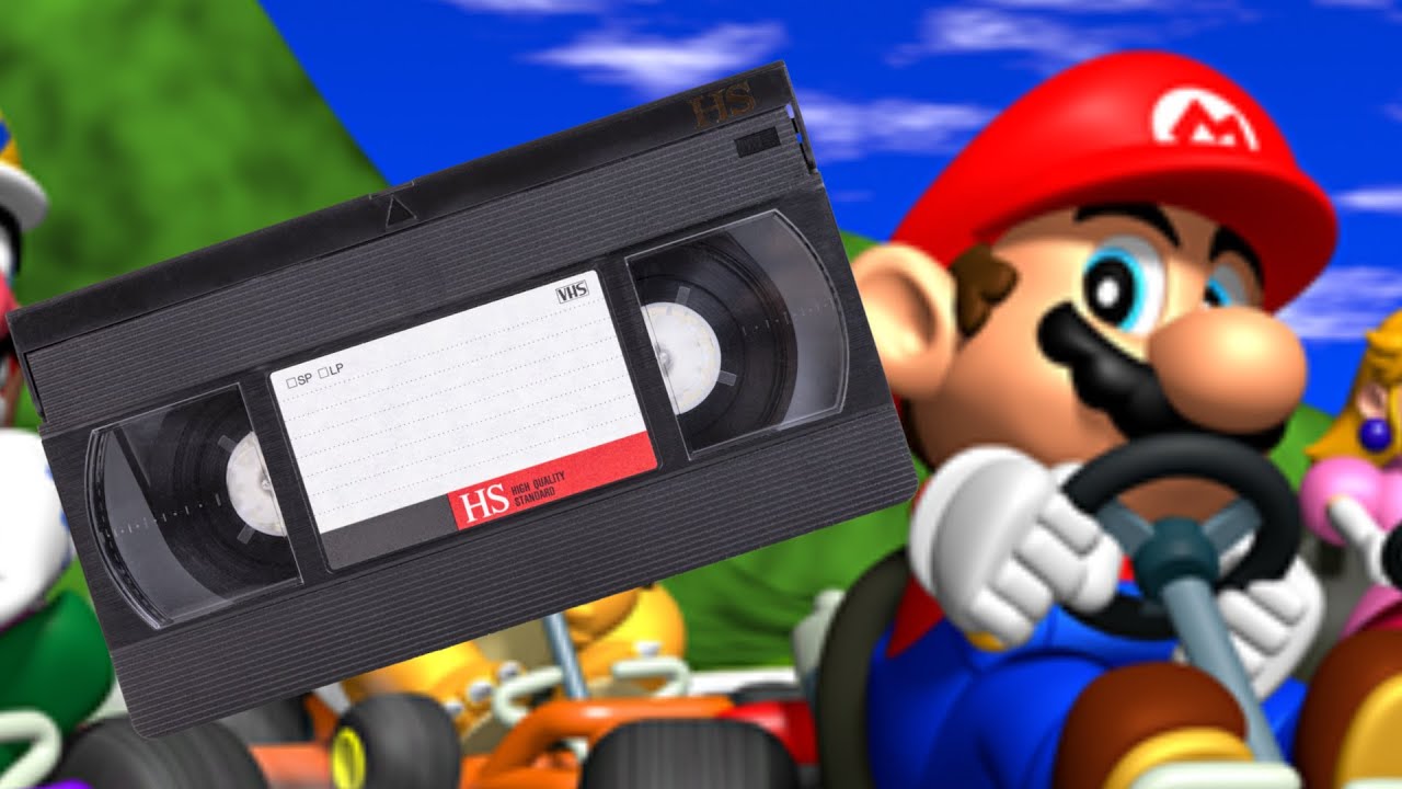 Mario Kart 64 HD but it's on VHS - YouTube