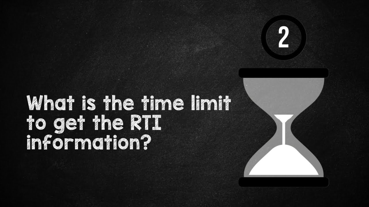 What Is The Time Limit To Get Rti Information mp4 YouTube what-is-the-time-limit-to-get-rti-information-mp4-youtube