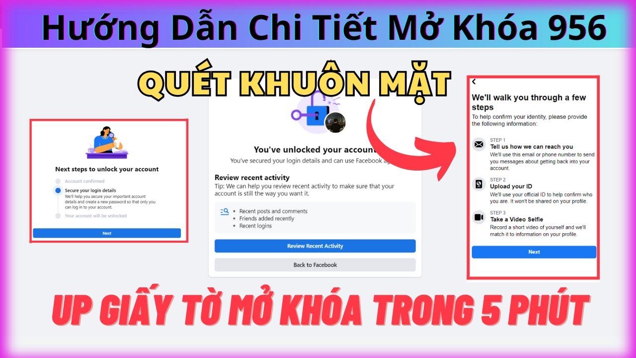 Cách Mở Khoá Facebook Dạng 956 Fix Lỗi Error Cân Không Chính Chủ ...