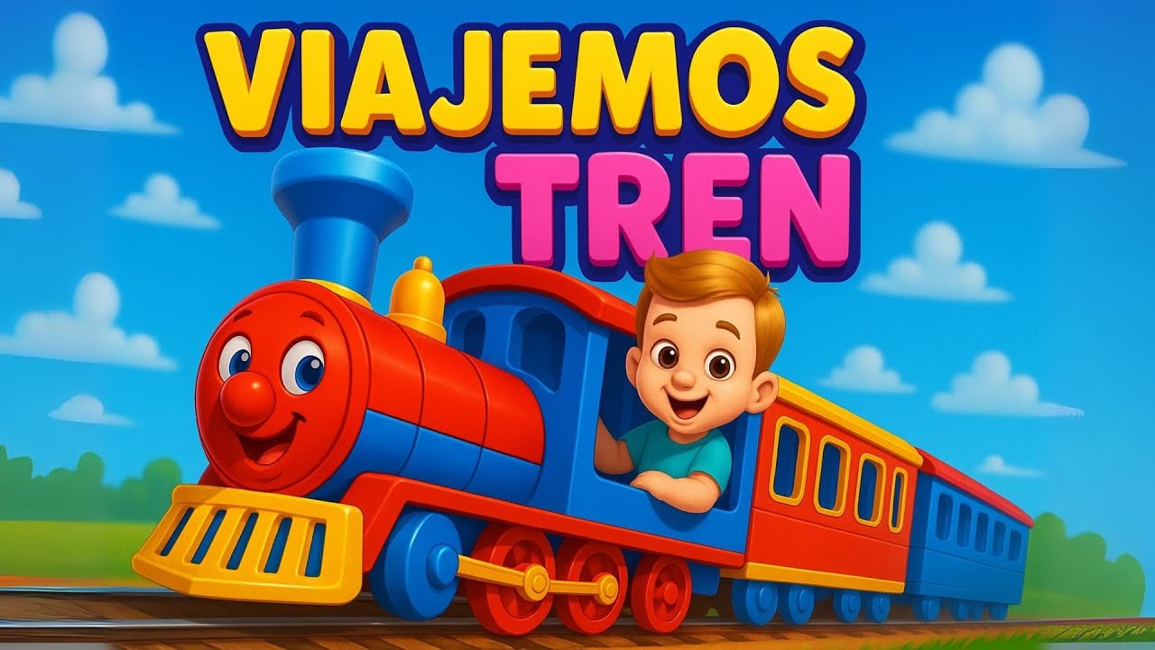 ¡Súbete al Tren con Emi! 🚂 Canción Infantil de Trenes – Emikids - YouTube