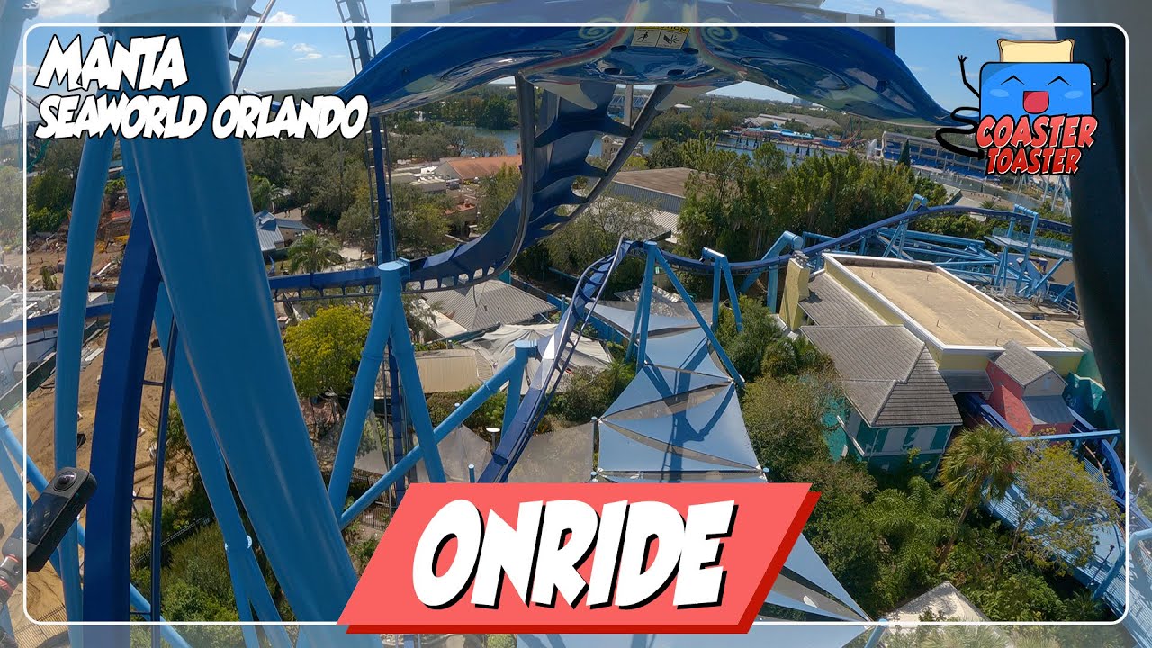 Manta - SeaWorld Orlando - Super intensiver Flying Coaster von B&M ...