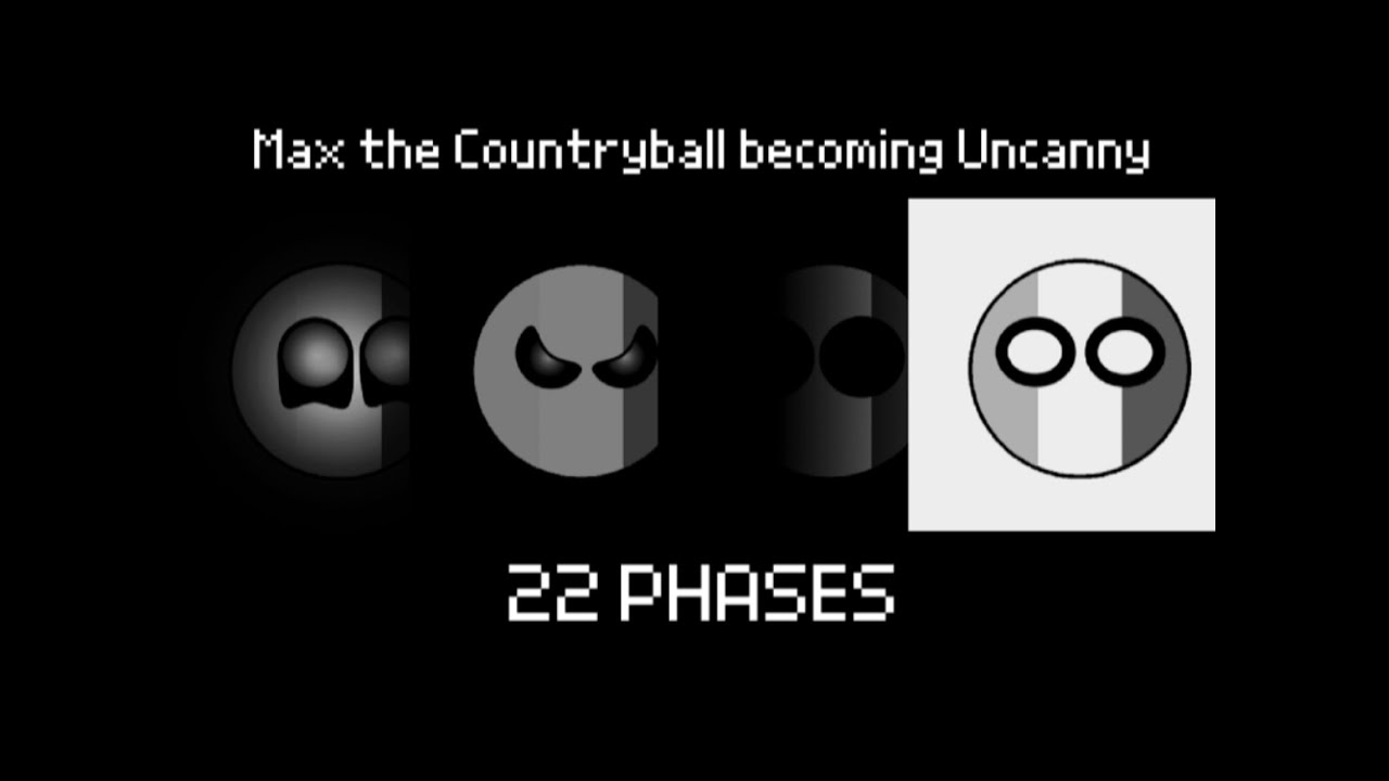 Max the Countryball becoming Uncanny 22 Phases - YouTube