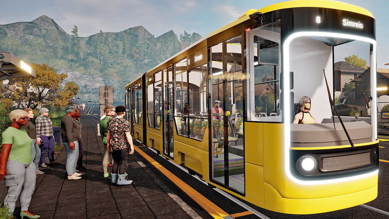 Tram Simulator Urban Transit | Gameplay ! - YouTube