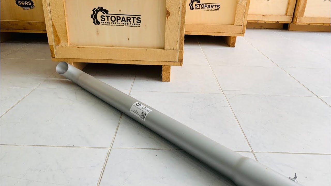 JCB PARTS PIPE EXHAUST EXTENSION 1159 MM PART NO. 128/C1230 | ВЫХЛОПНАЯ ...