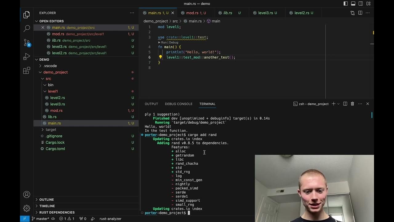 Special Topics - Rust Project Structure - YouTube
