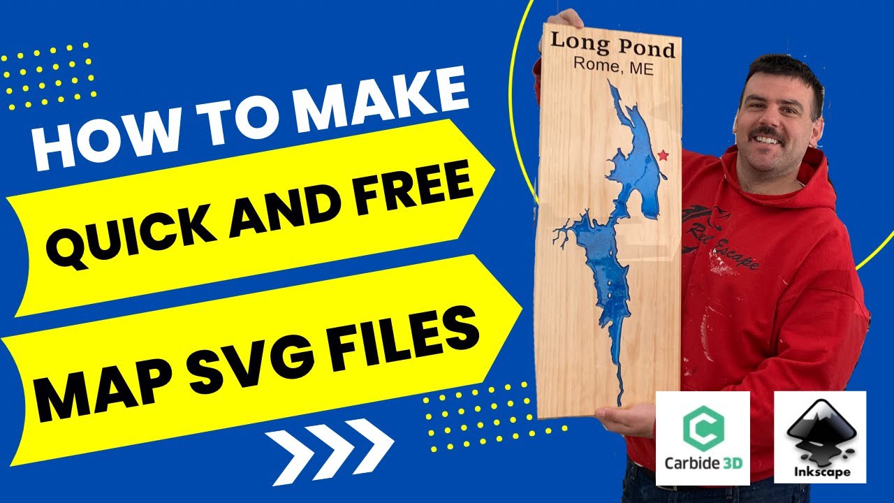 Making CNC Epoxy Maps / How to make a Map File / Epoxy Map Files - YouTube