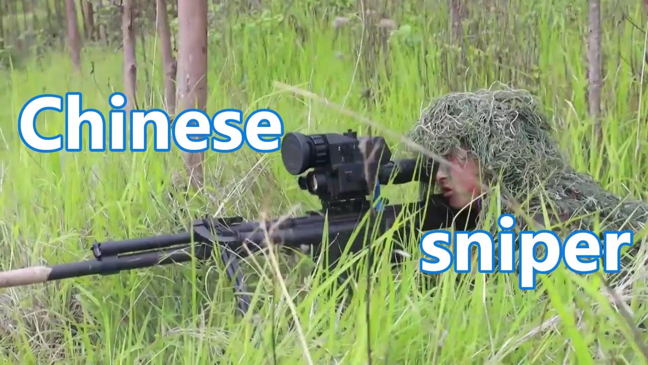 Chinese army; Chinese sniper | 中國軍隊； 中國狙擊手 - YouTube