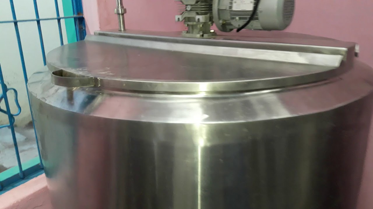 Curd processing plant - YouTube
