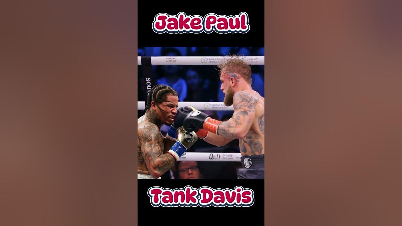 Jake Paul vs Tank Davis – The result will shock you 😱 | Full Fight Prediction Highlights - YouTube