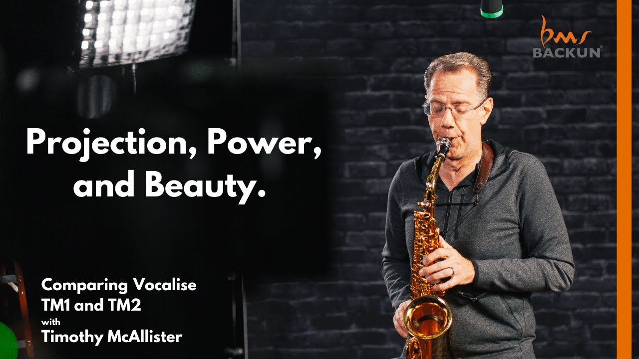 Comparing Vocalise TM1 and TM2 Alto Saxophone Mouthpieces with Timothy ...
