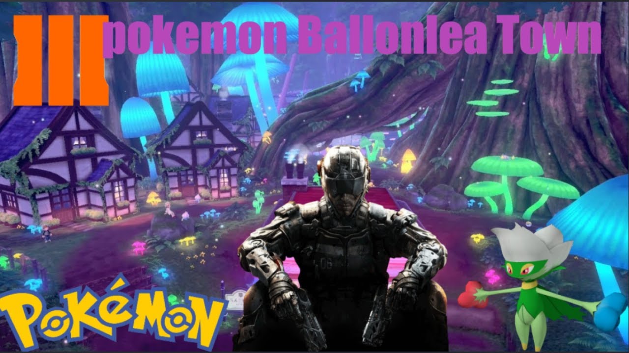 Pokemon Ballonlea Town Call of Duty Black Ops 3 Custom Zombies - YouTube