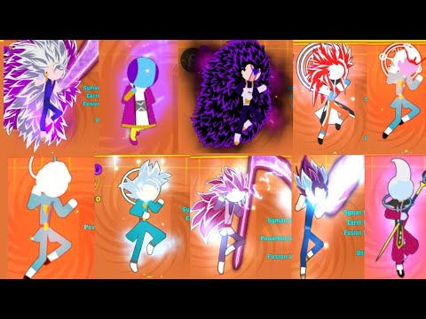 Stickman Battle Fight All Characters - Vegito Ultra Ego Infinity, Zeno ...