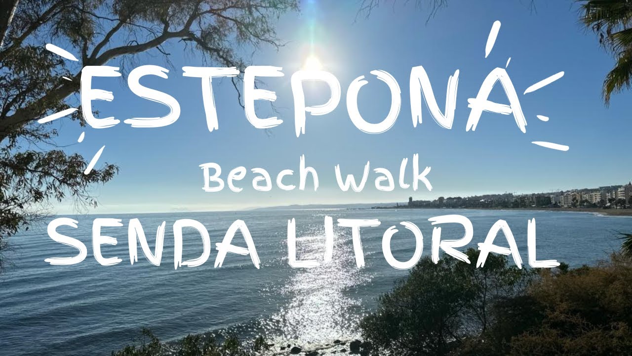 Estepona Spain| 4K Beach Walk| Malaga| Costa del Sol - YouTube