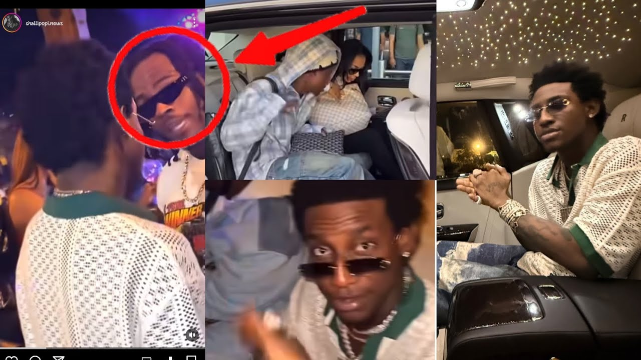 Shalipopi React As he Meets Gunna For the First Time in Dubai As they ...