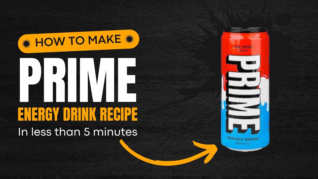 Make Your Own Prime Energy Drink at HOME - YouTube