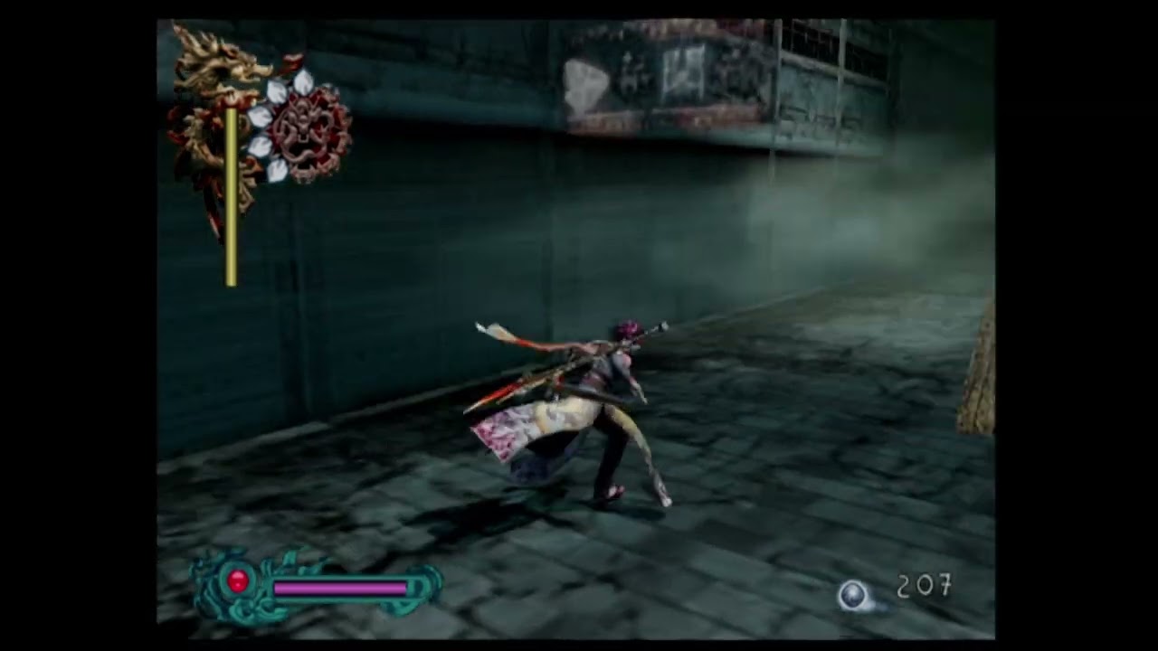 Bujingai: The Forsaken City (PS2) Gameplay Sample - YouTube