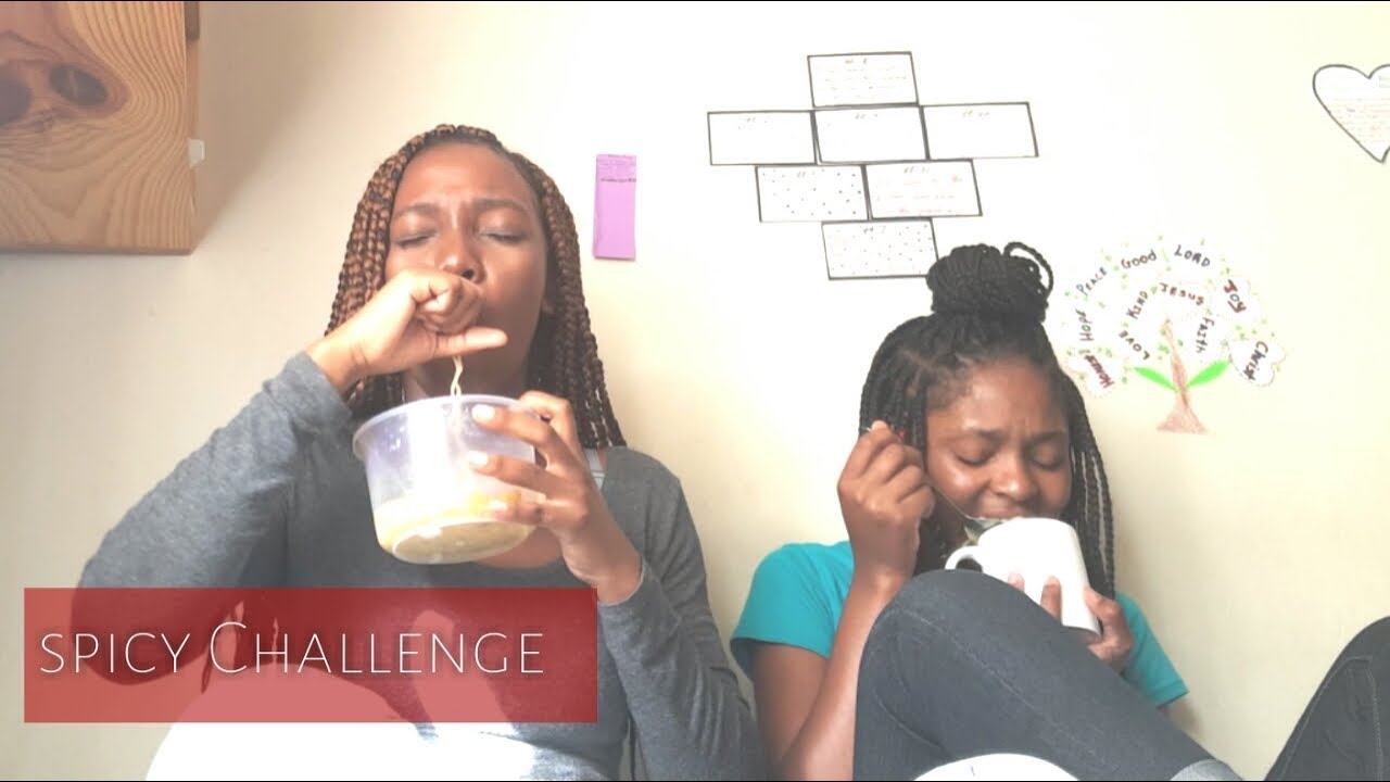 SPICY FOOD CHALLENGE - YouTube