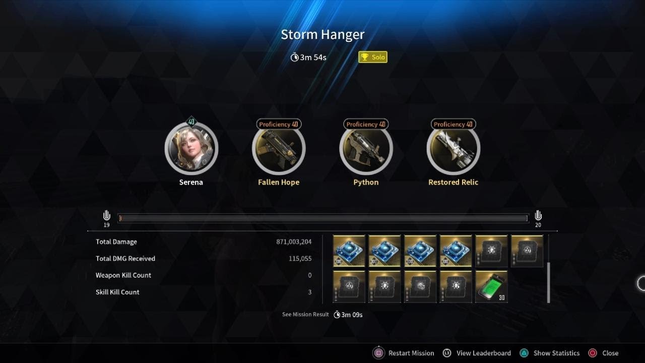 TFD (PS5) [S3] - Storm Hanger 3m 54s | Serena/Fallen Hope - YouTube