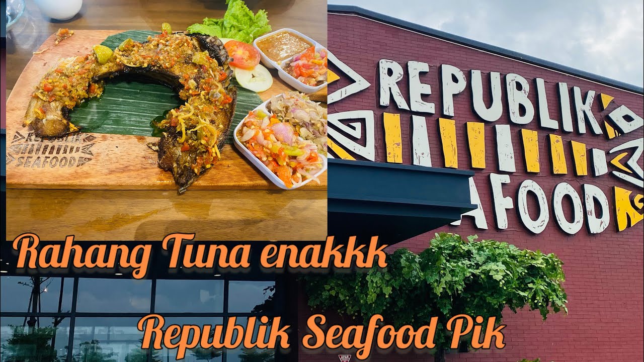 Makan Rahang Tuna yang enak di restoran Republik Seafood milik ...