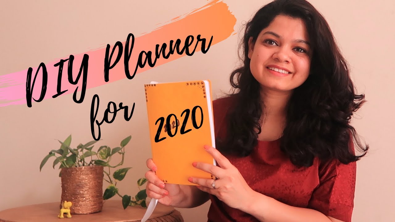 How to Make your own DIY Planner for 2020 | DIY Planner 2020 | Design ...