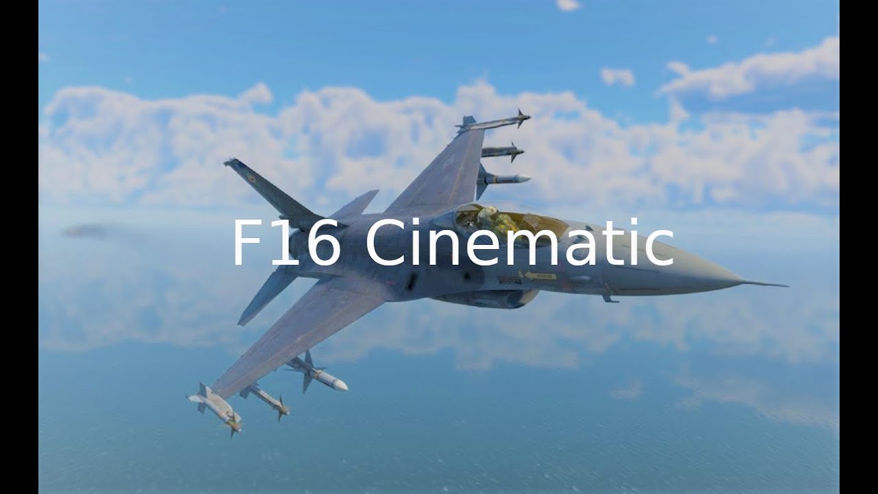 F16 Cinematic War Thunder - YouTube