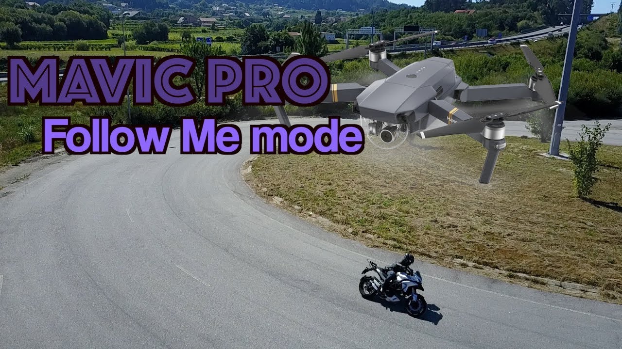 MAVIC PRO: Follow me mode - Ducati Multistrada - YouTube