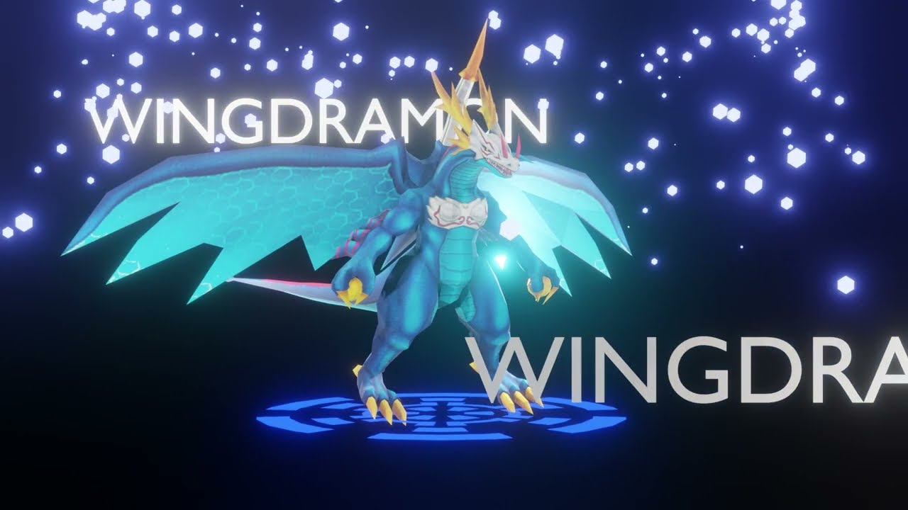 Dracomon-Coredramon (Blue) evolution line - YouTube